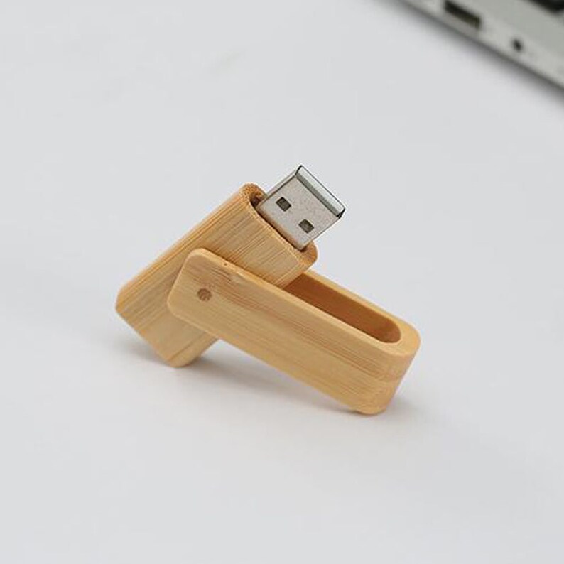 Bamboo USB Drive 32gb Storage Home Office Eco-Friendly & | Etsy