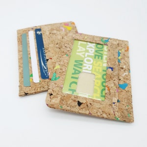 Cork Simple Card Holder Handmade Eco-friendly & Sustainable - Etsy