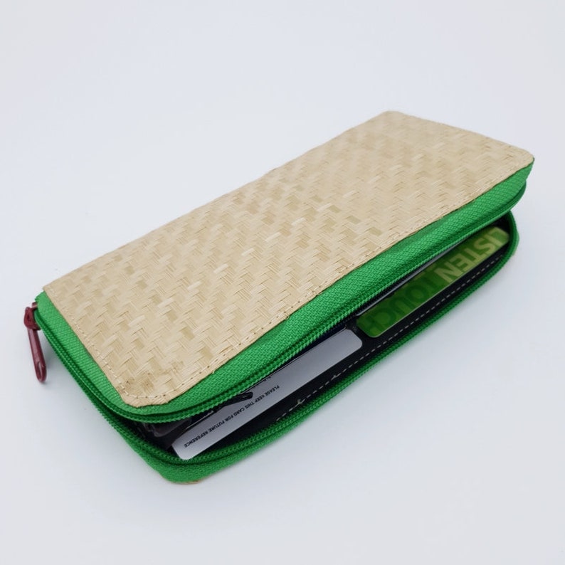 Bamboo Wallet Purse Handmade Eco-friendly & Sustainable - Etsy