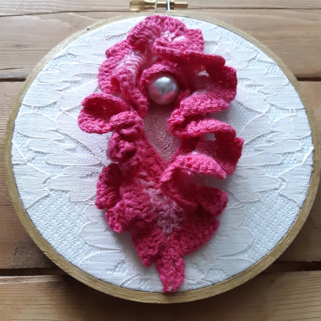 Pink Ruffle Vulva Portrait - Etsy