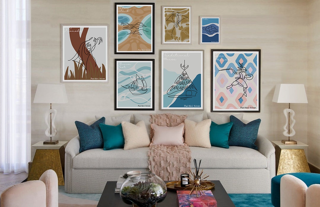 Printable 7 Digital Wall Art Collection Komodo, Padar Island, Caci ...