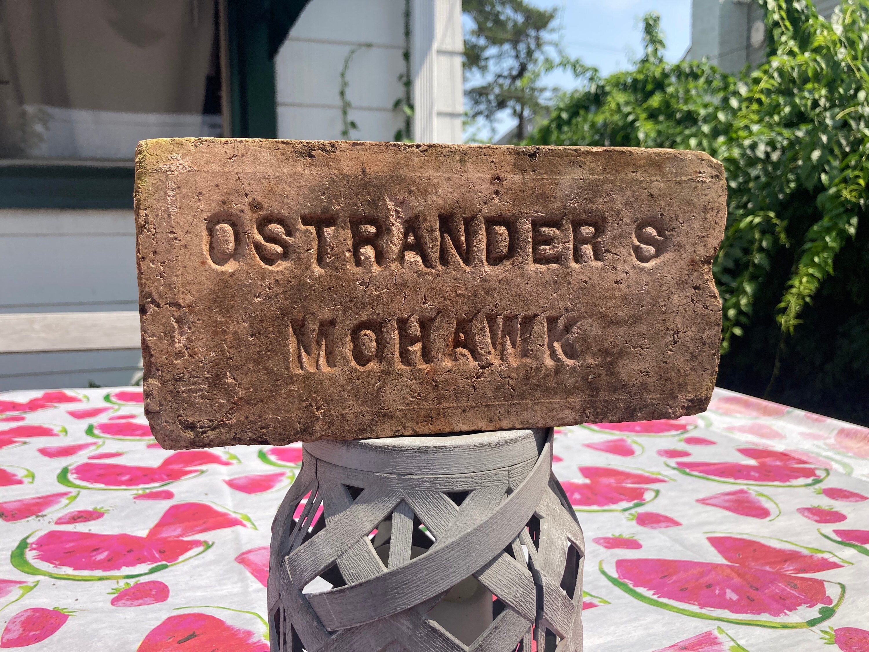Reclaimed Brick Mohawk OSTRANDER BRICK Co. Troy NY Vintage Handmade ...