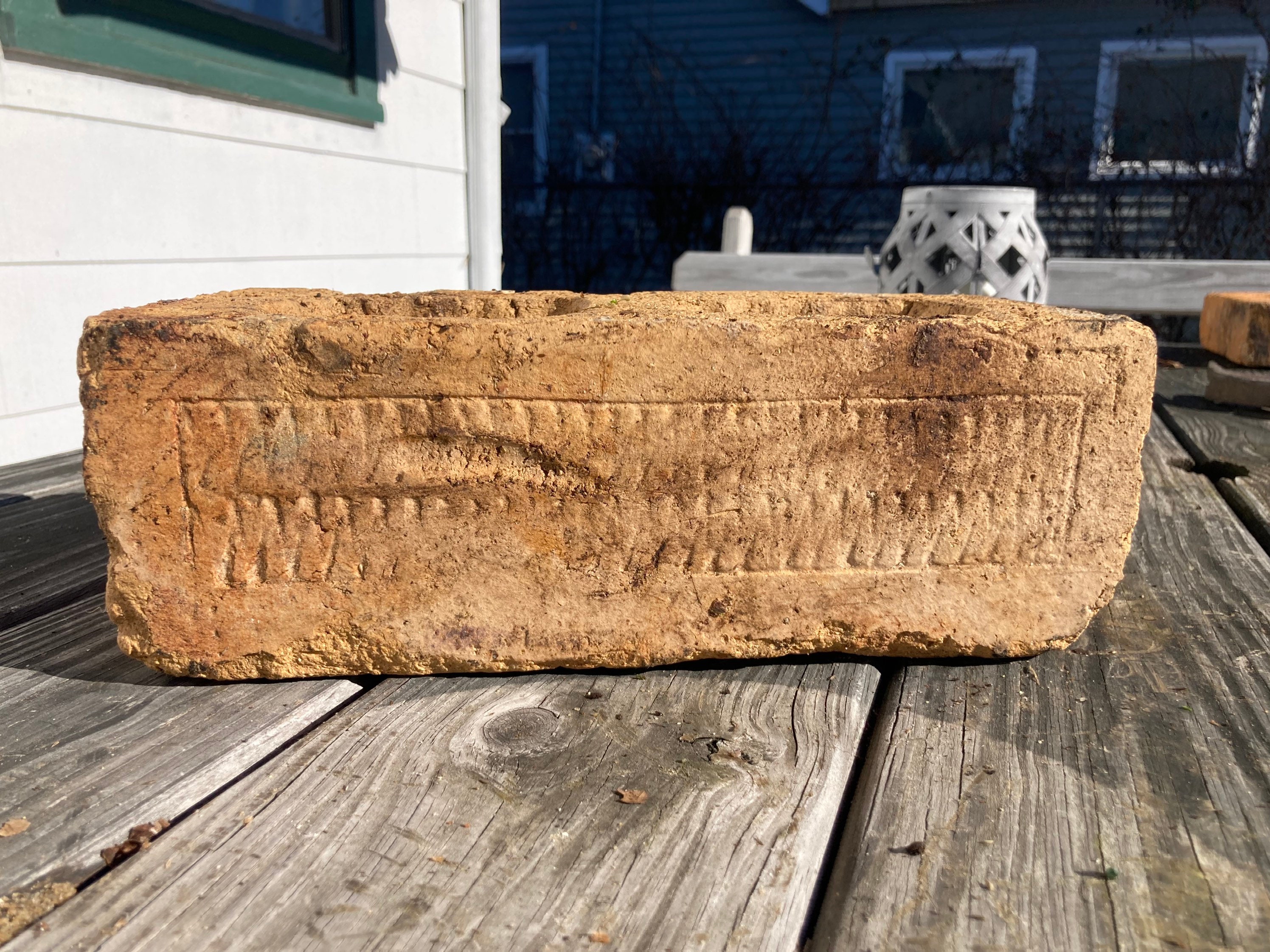 Reclaimed Brick Cinder Block 1800S - Etsy