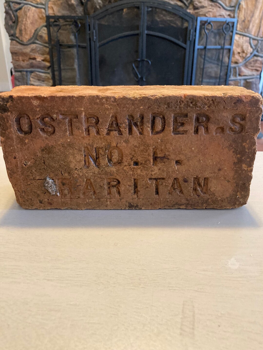 Reclaimed Brick OSTRANDER Brock Co. Troy NY 100 Year Old Vintage ...