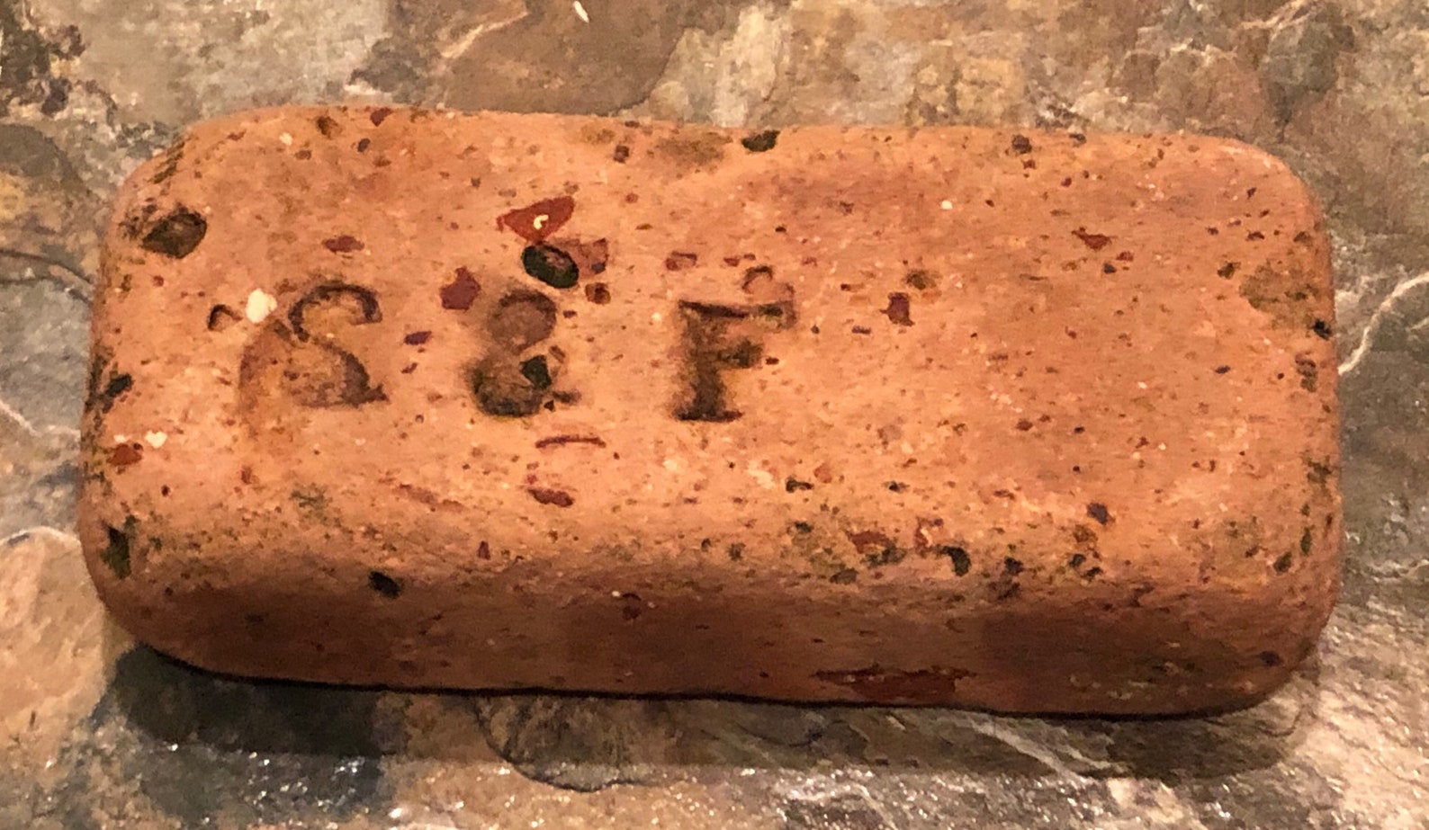 Reclaimed Vintage Brick Sayre & Fisher Smoothed by Ocean Waves - Etsy