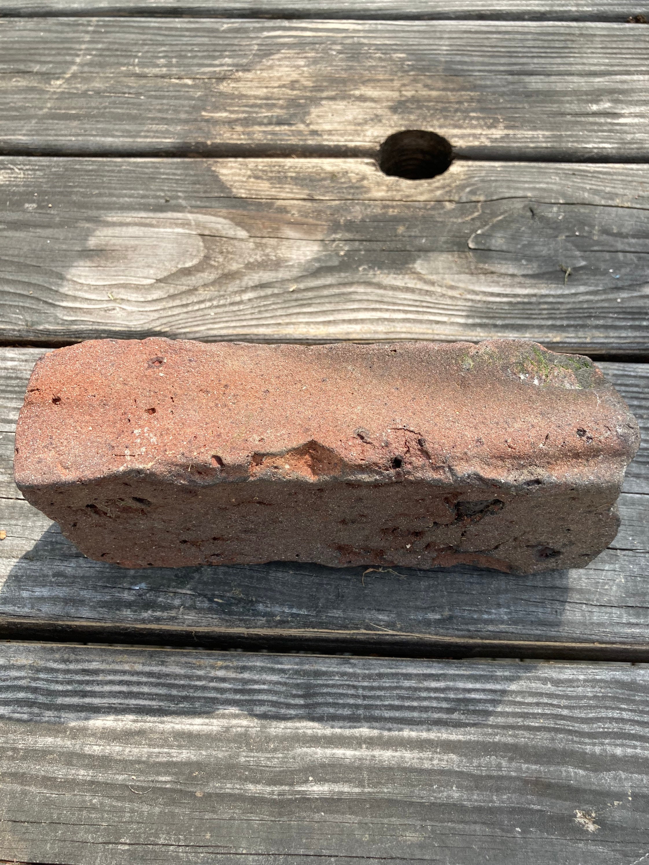 Reclaimed Brick 100 Year Old E.F. Red Vintage Handmade Brick - Etsy