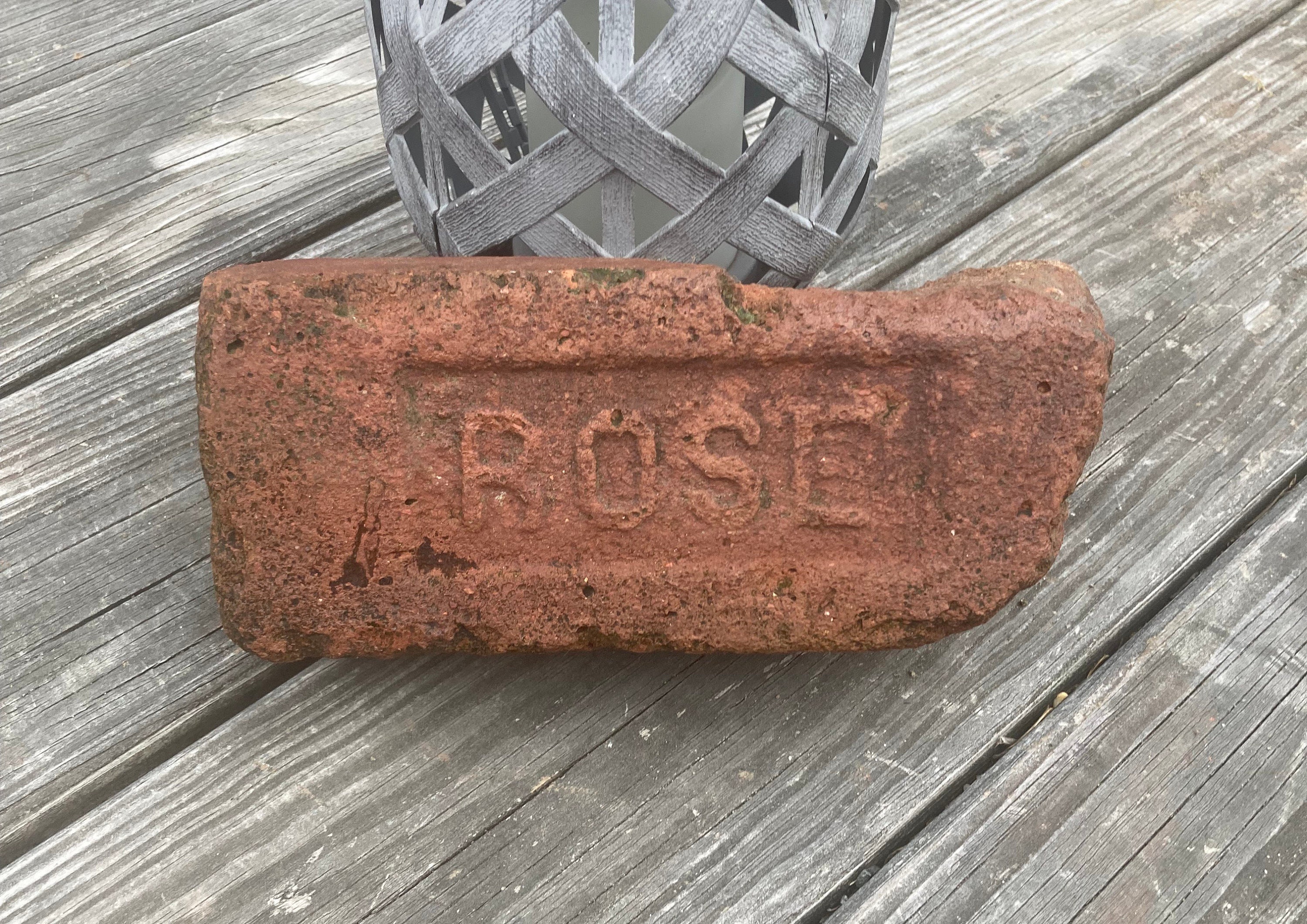 Reclaimed Brick Rose Roseton New York Antique Handmade Red - Etsy