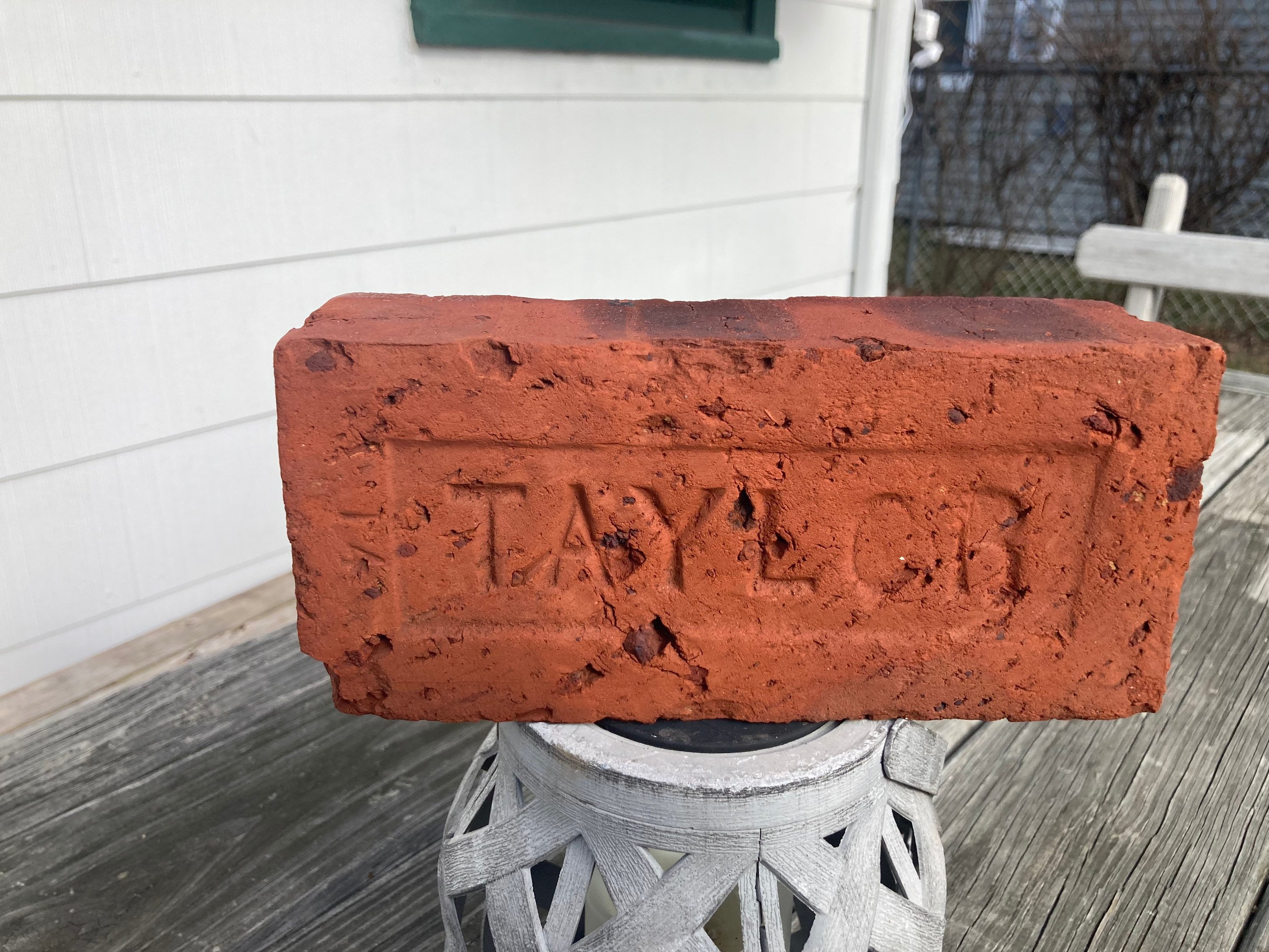 Reclaimed Brick TAYLOR Brick Company Vintage Antique 1900S Handmade - Etsy