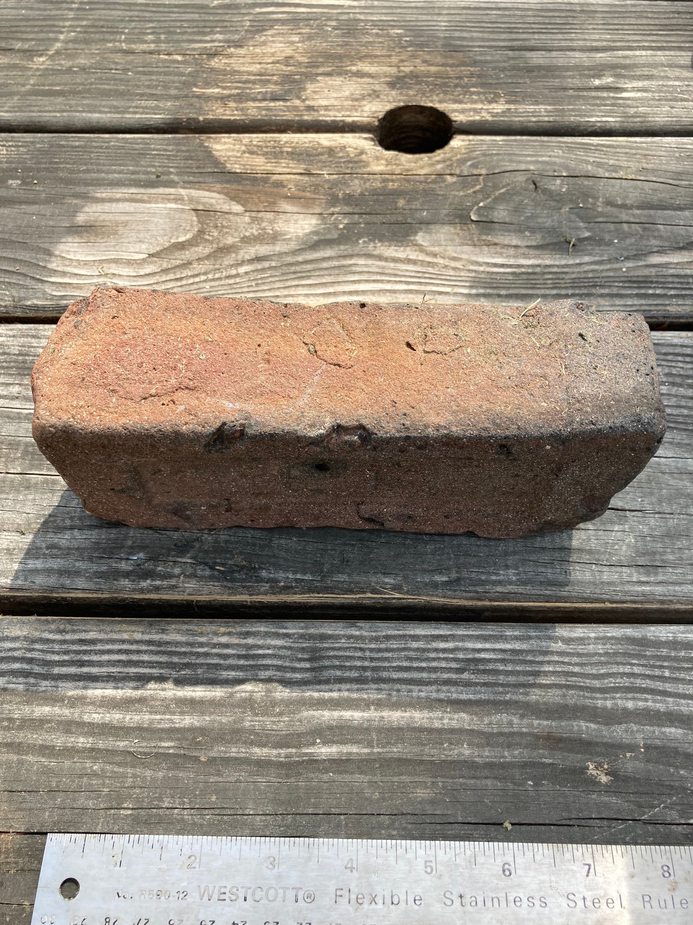 Reclaimed Brick 100 Year Old E.F. Red Vintage Handmade Brick - Etsy