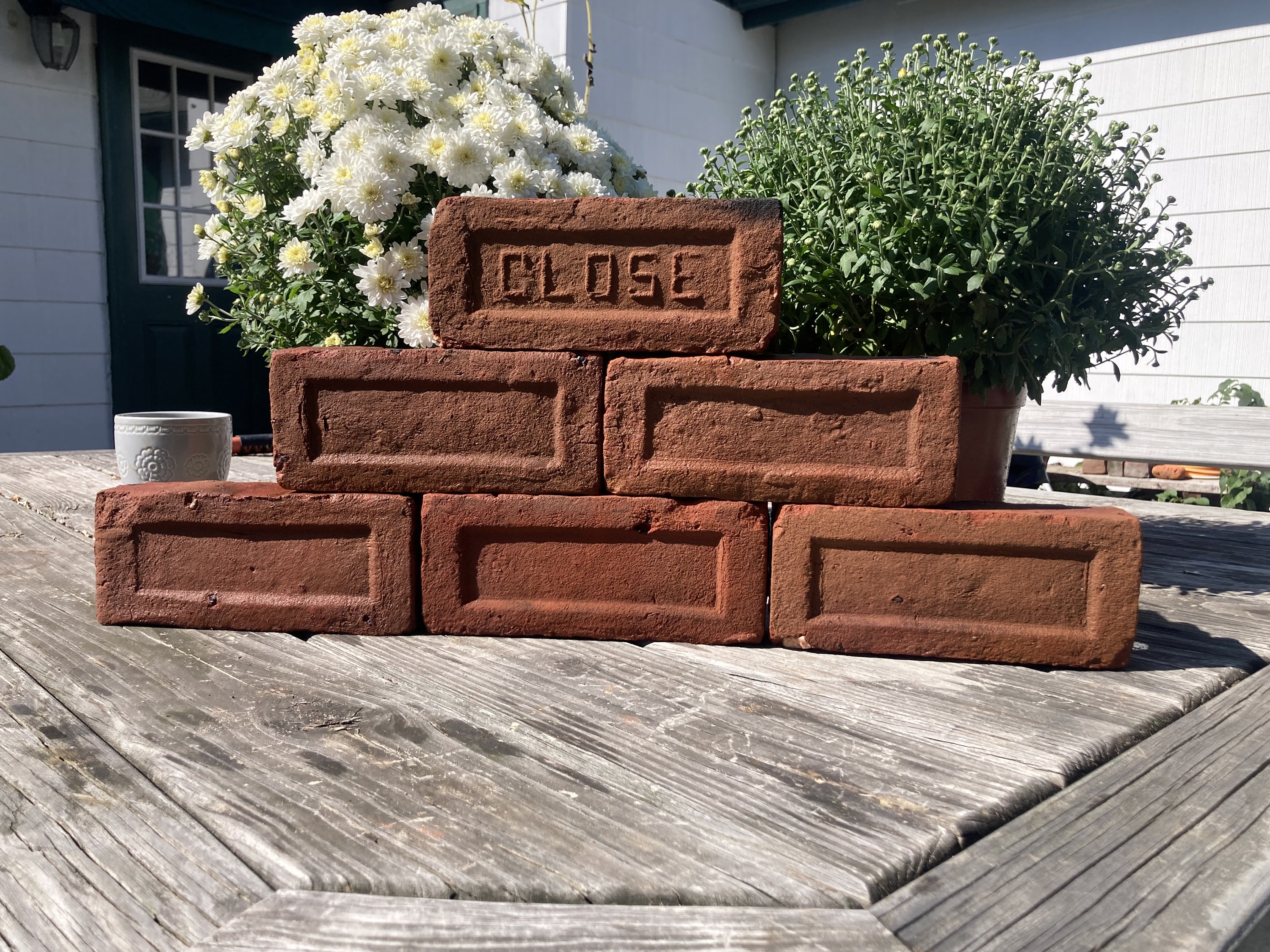 Reclaimed Bricks Matawan New Jersey Close Vintage Hand Made 6 Bricks - Etsy