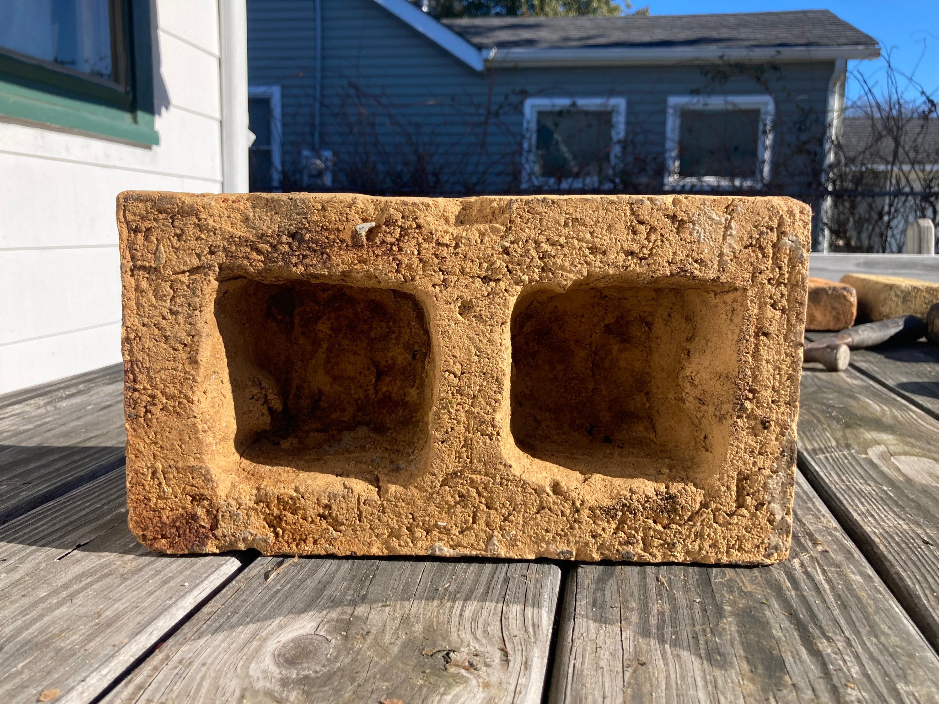 Reclaimed Brick Cinder Block 1800S - Etsy
