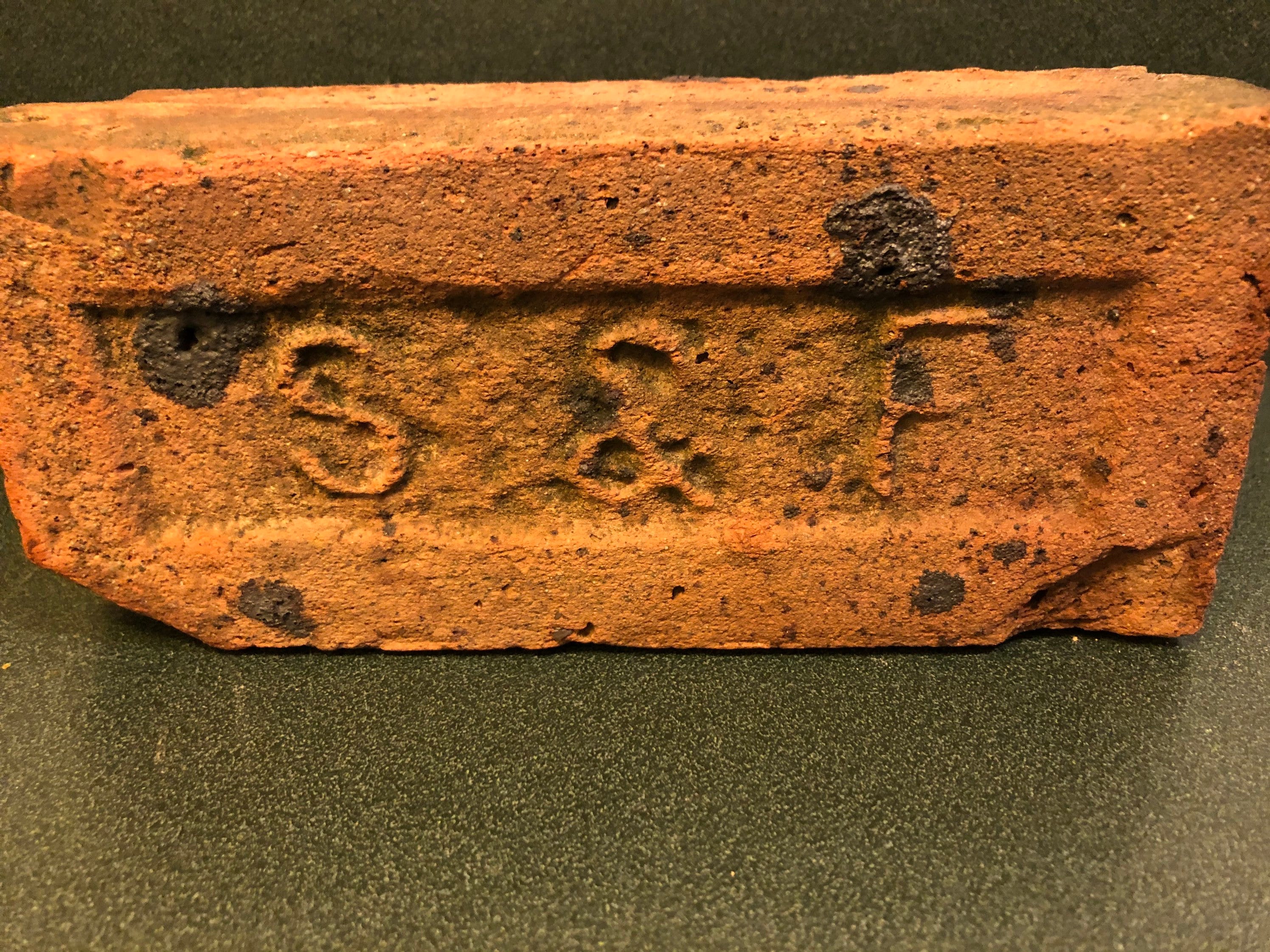 Reclaimed vintage Brick Sayre & Fisher Smoothed by ocean waves | Etsy