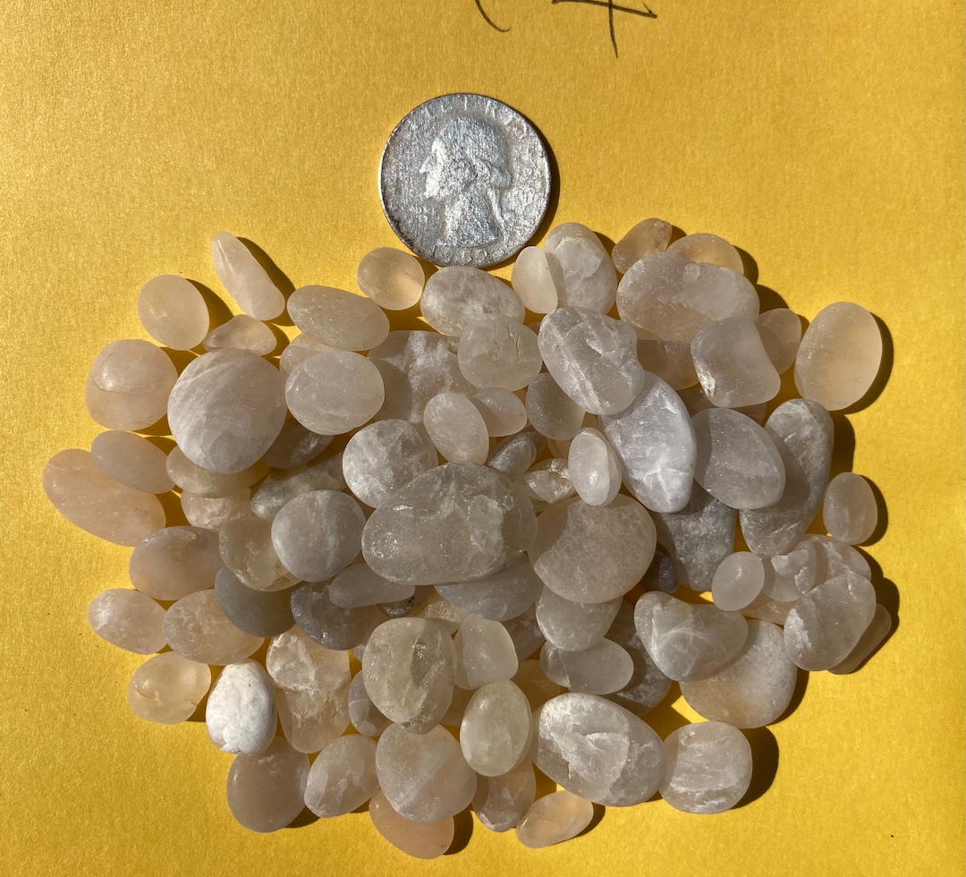 Cape May Diamonds 100 Count Quartz Raw Gemstones - Etsy