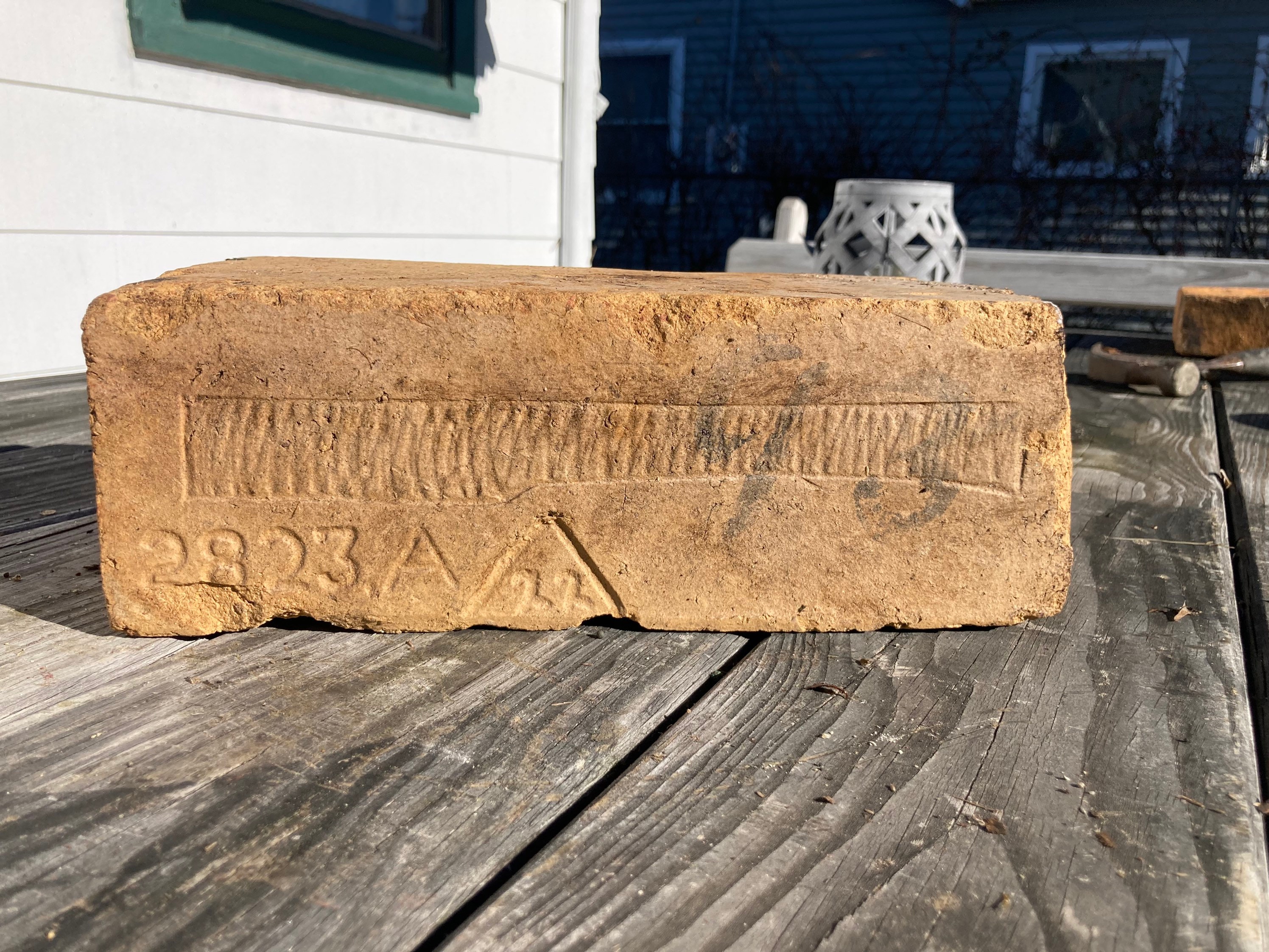 Reclaimed Brick Cinder Block 1800S - Etsy