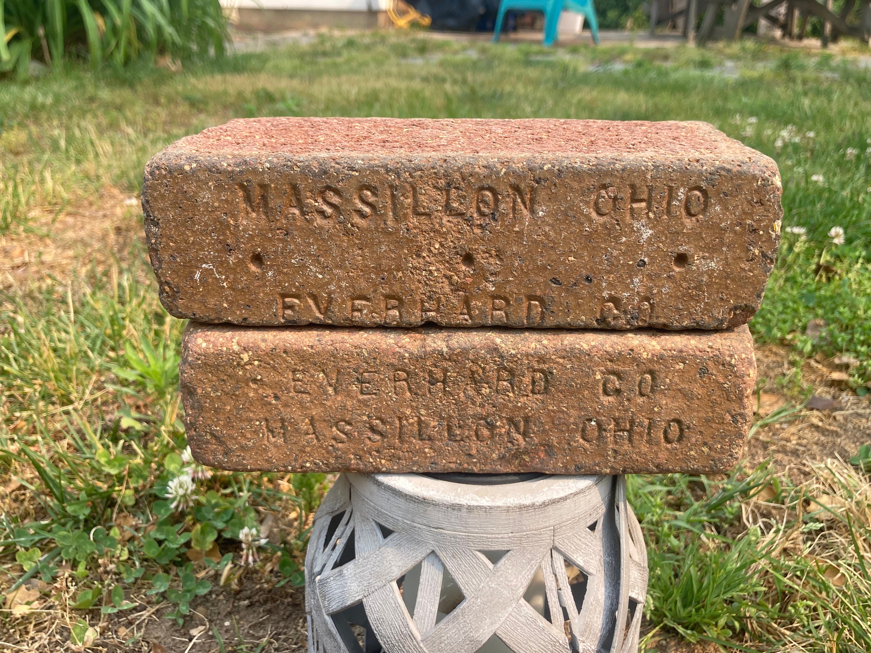 Reclaimed Brick Pavers Everhard Massillon Ohio 2 Bricks - Etsy