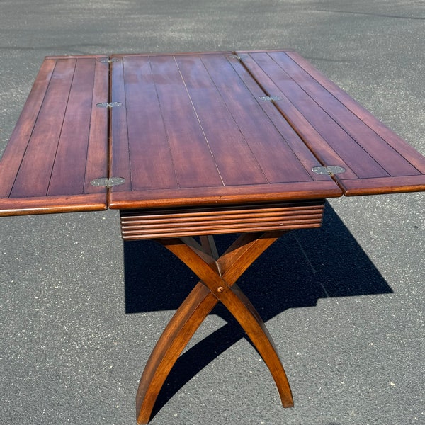 Antique Folding Table - Etsy