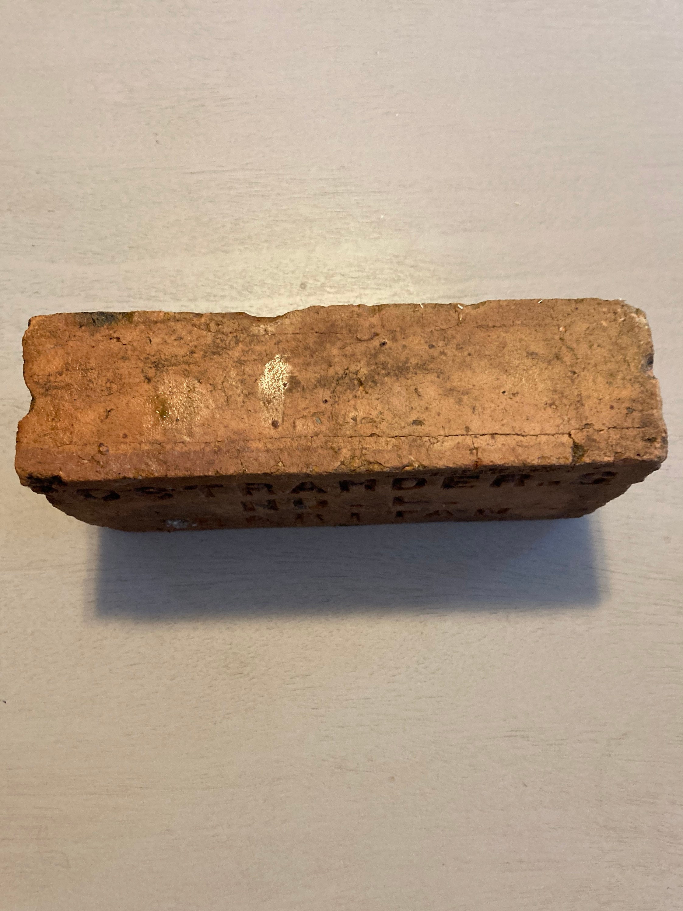 Reclaimed Brick OSTRANDER Brock Co. Troy NY 100 Year Old Vintage ...