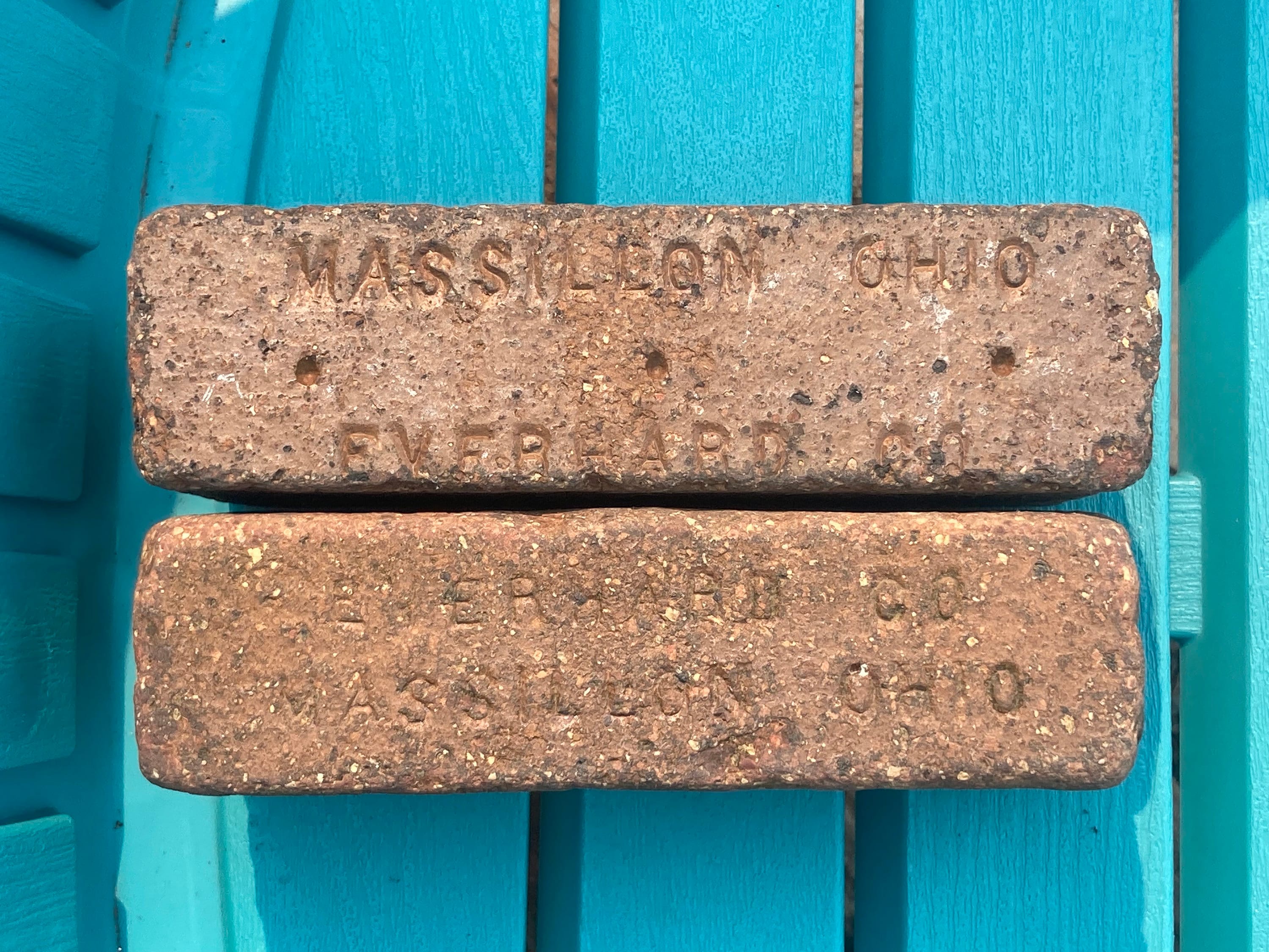 Reclaimed Brick Pavers Everhard Massillon Ohio 2 Bricks - Etsy