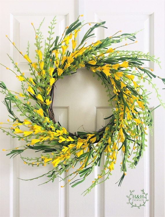 Spring Yellow Flowers for Front Dooryellow Flower - Etsy