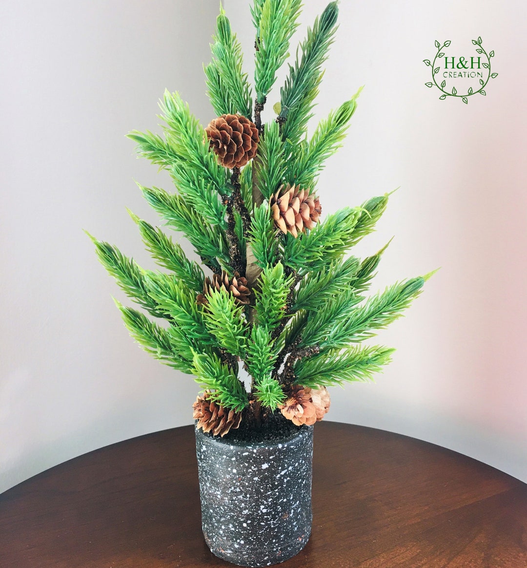 Tabletop Christmas Tree, Mini Christmas Tree, Table Décor, Pine ...