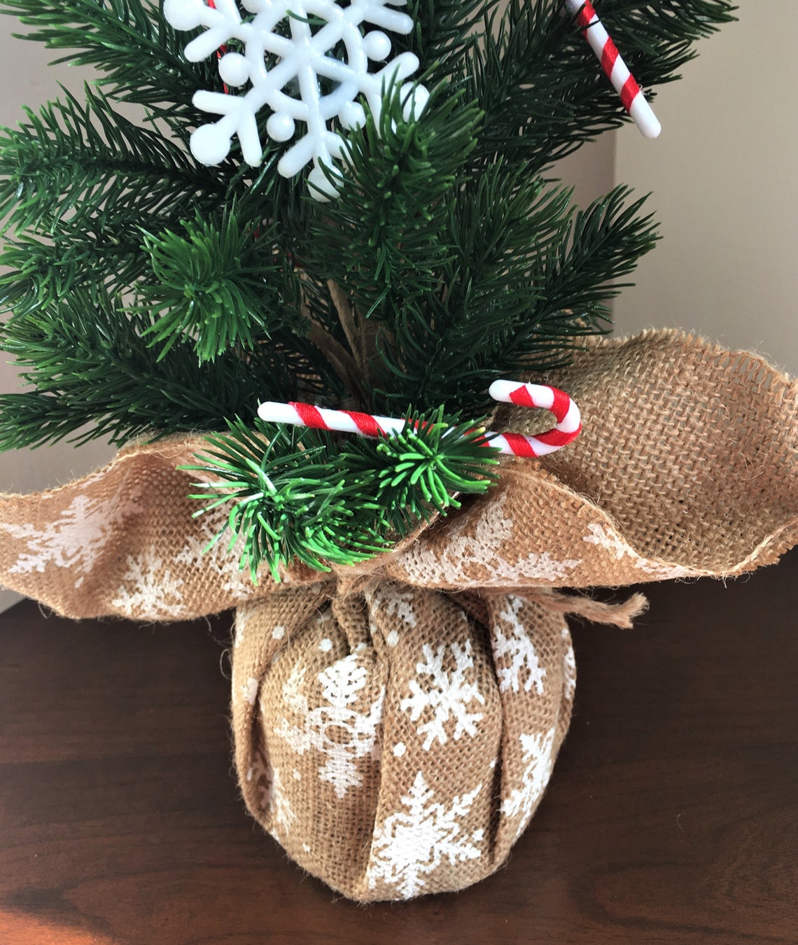 Tabletop Christmas Tree Mini Christmas Tree Table Décor - Etsy