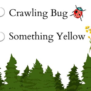 Nature Scavenger Hunt, Backyard, Outdoor, Hiking, Learning, Kids ...