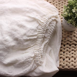 Soft Linen Sheet Set. Organic Linen Bed Sheet. Linen Sheet Set US Twin ...