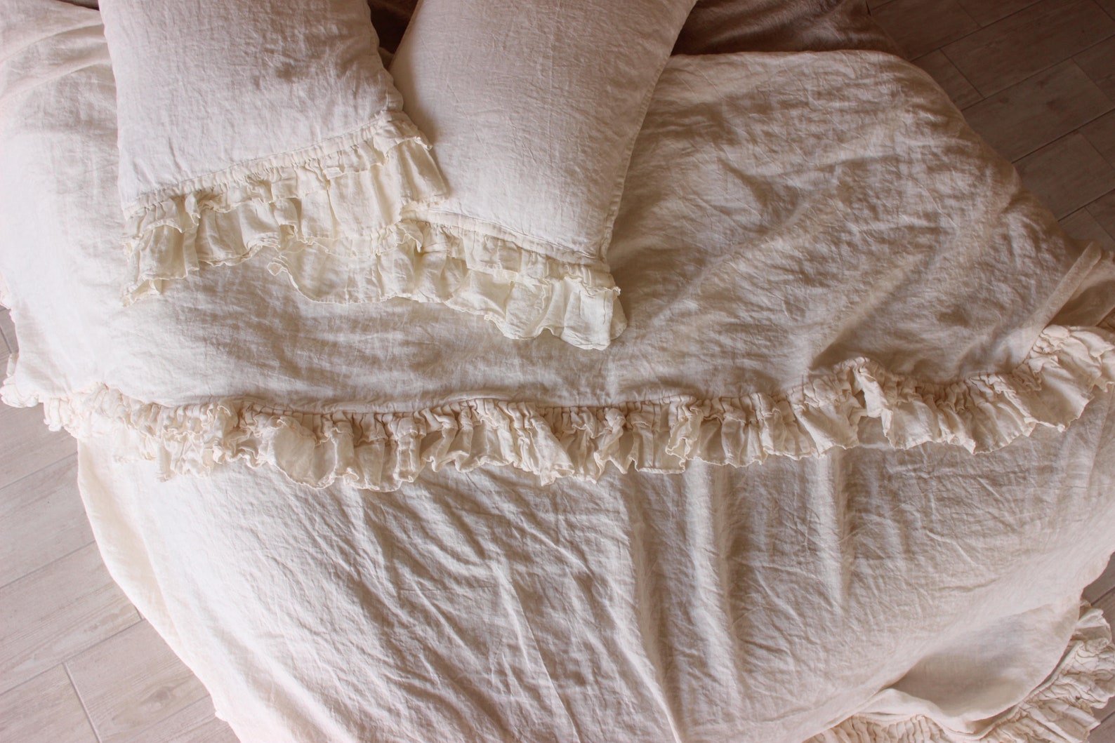 Soft Linen Sheet Set. Organic Linen Bed Sheet. Linen Sheet Set - Etsy
