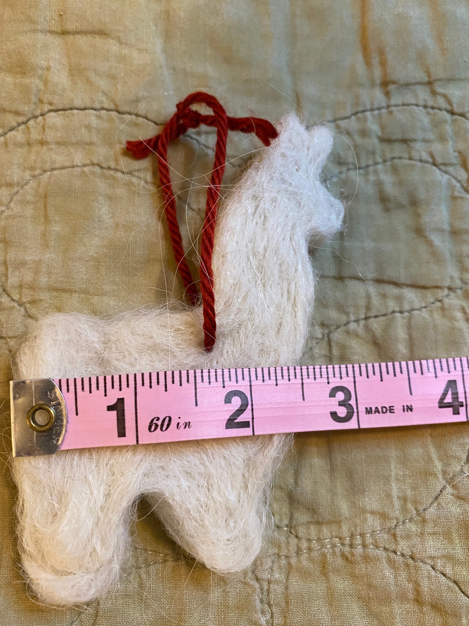 Needle Felted Llama Ornament, Llama Ornaments, Llama Fiber, Handmade ...