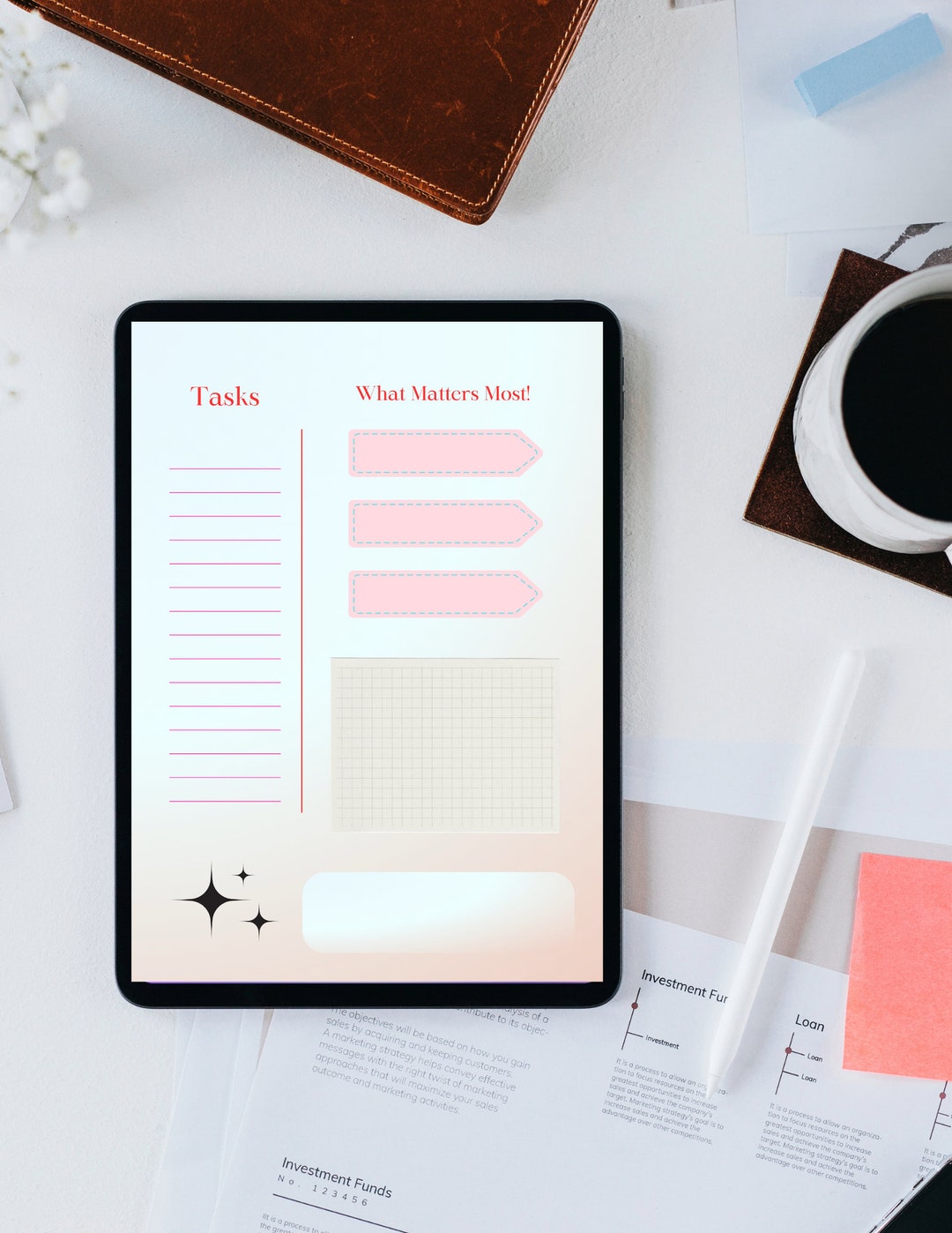 Hoja de tareas imprimible minimalista y maravillosa - Etsy España