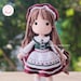 Crochet Doll Pattern, AMELIA, Mori Girl Amigurumi Pattern - Etsy