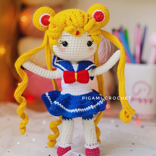 Crochet Chibi Doll Base PATTERN ONLY 8 Amigurumi - Etsy