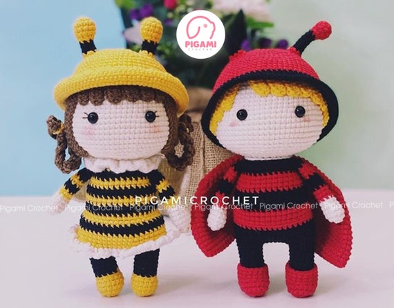 Stuffed Animals & Plushies Instant Download Pigami Crochet PDFENG Zino ...