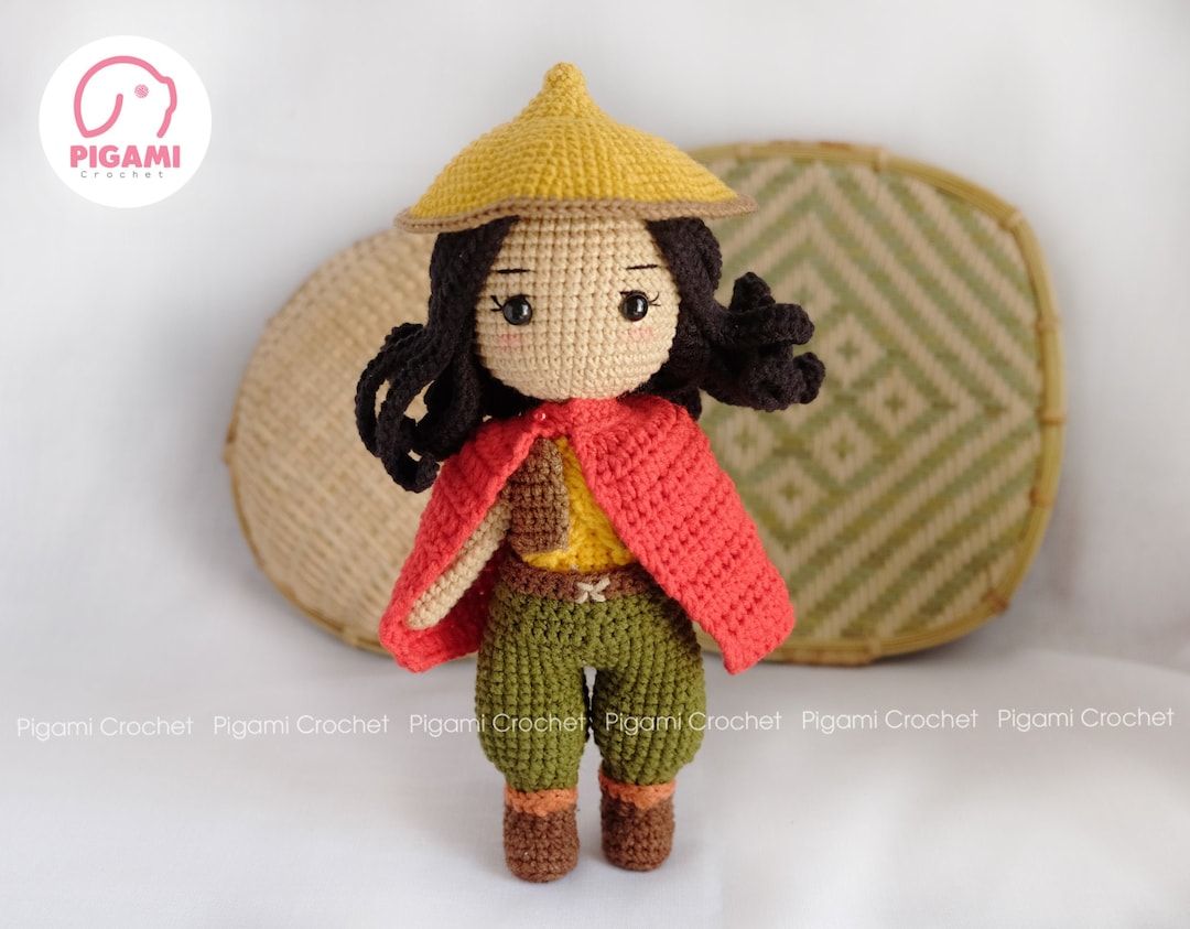Crochet Doll Pattern, Asia Princess, Amigurumi Pattern - Etsy