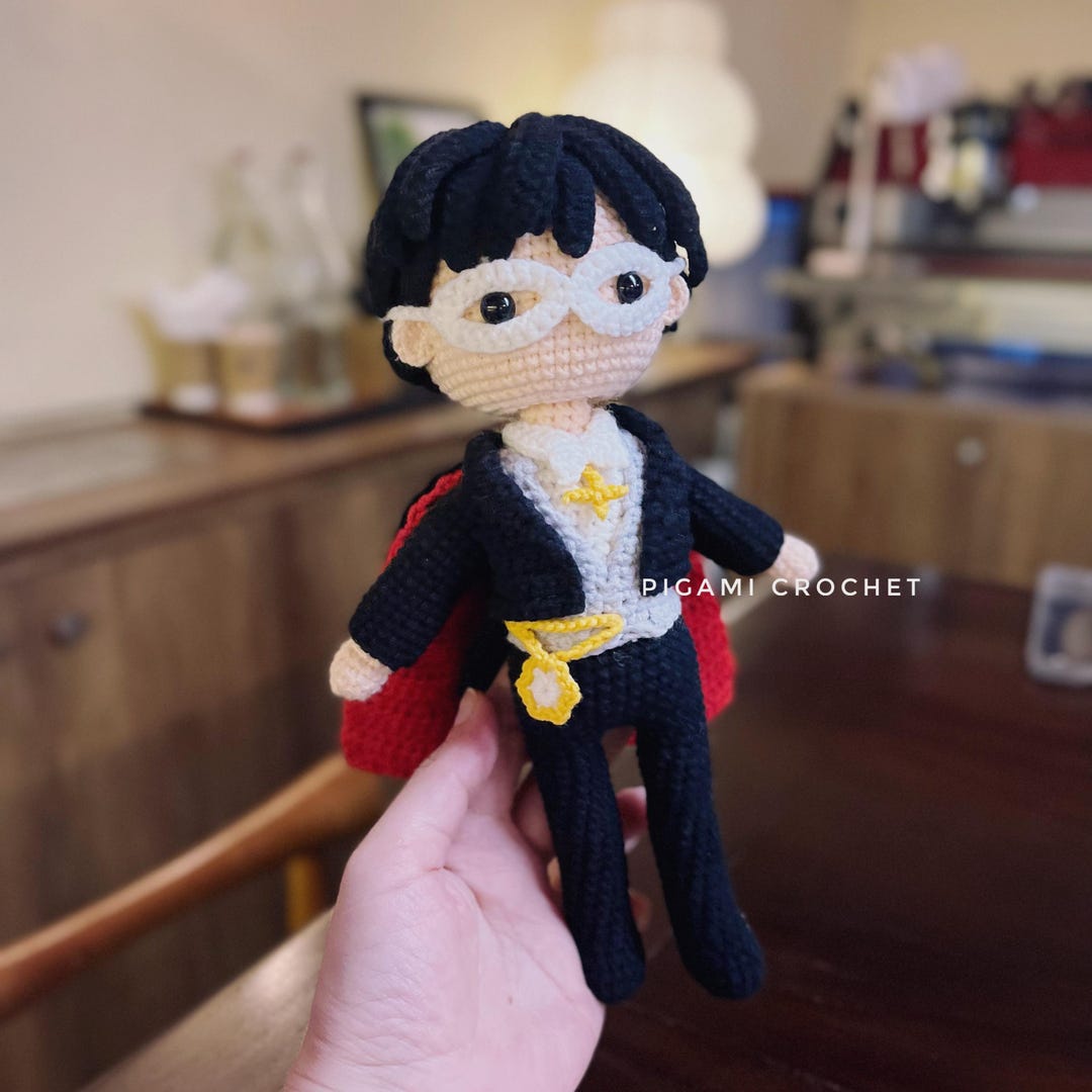Crochet Doll Pattern, Tuxedo Prince Amigurumi Pattern - Etsy