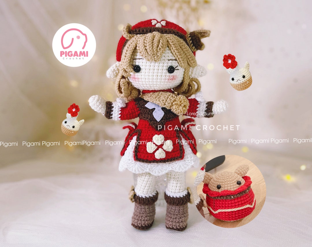 Klee Crochet Doll Pattern: Amigurumi Toy (PDF Pattern) - Etsy