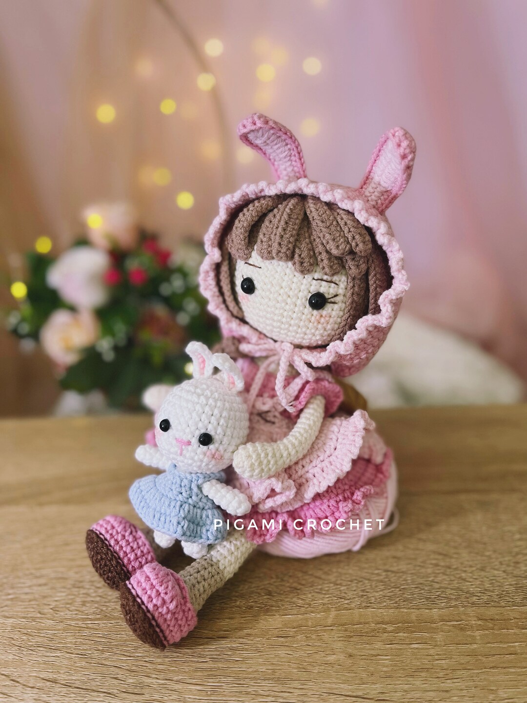 Crochet Doll Pattern, RABI Bunny, Amigurumi Doll Pattern - Etsy