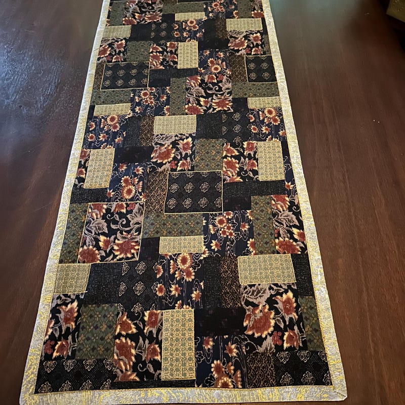 Asian Table Runner - Etsy