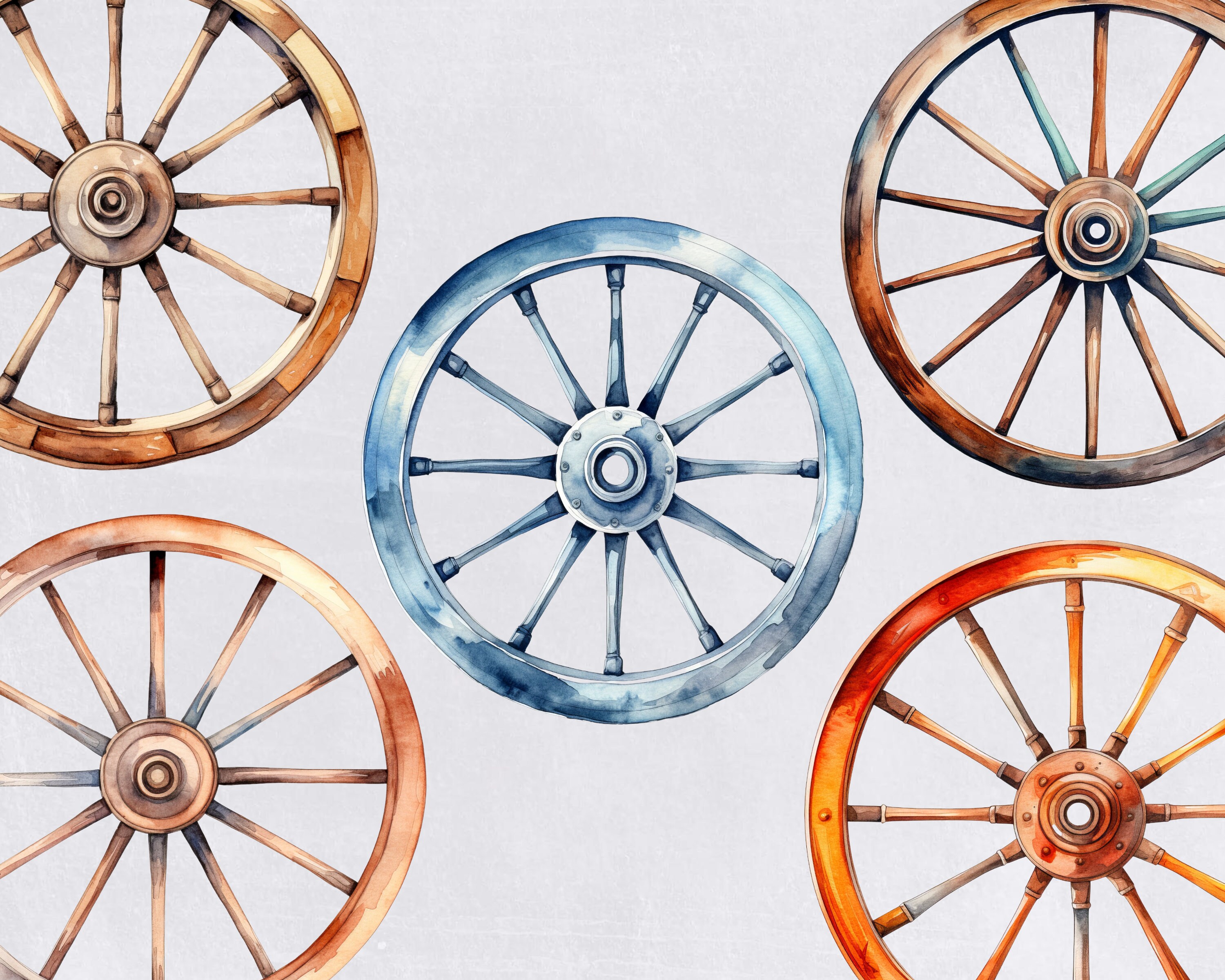 Cartwheel Clipart, Wooden Wheels Png, Western Cart, Truck Clip Art ...