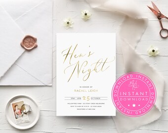 Hens Night Invite - Etsy