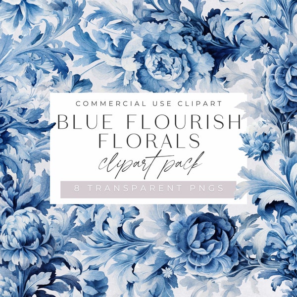 Flourish Clip Art - Etsy