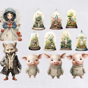 Story Book Character Clipart, Children's Stories, Fairy Tales for Kids ...