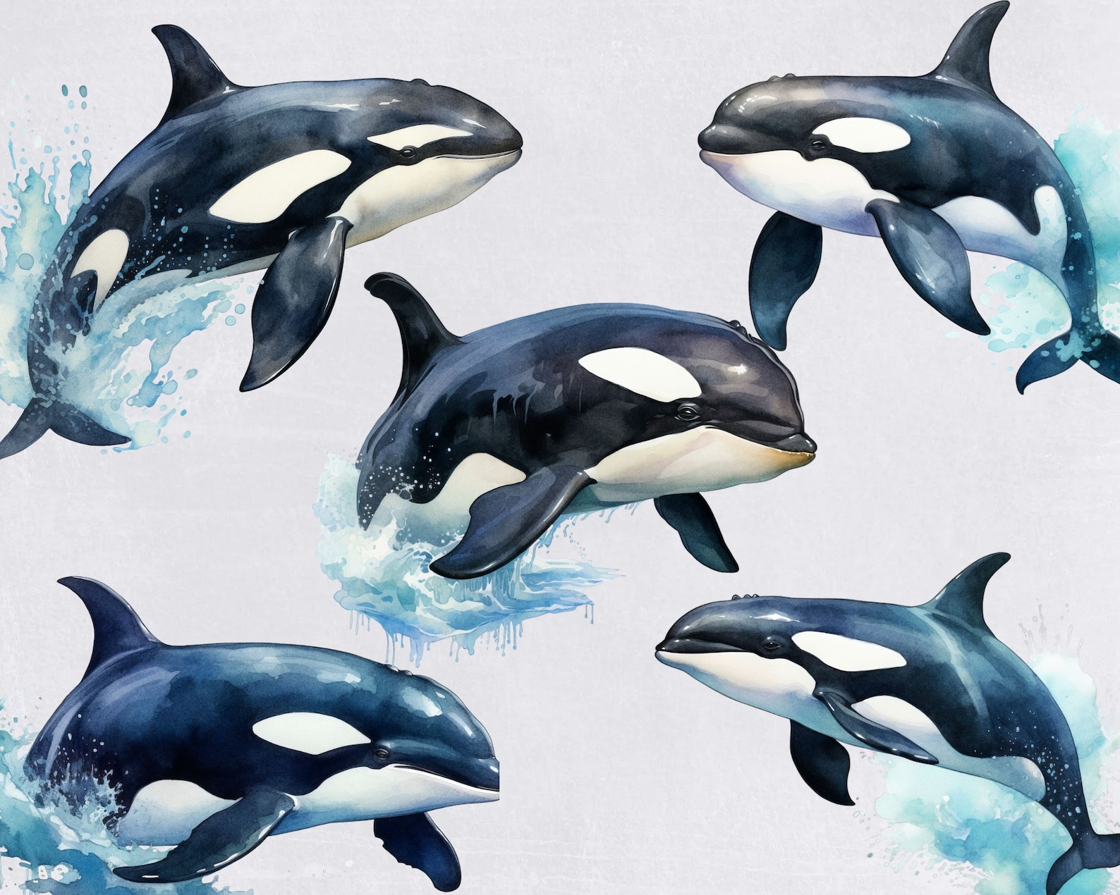 Orca Whale Clipart, Killer Whale, Marine Mammals, Big Fish, Ocean Life ...