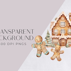 Printable Gingerbread Man Clipart, Christmas Gingerbread Houses ...