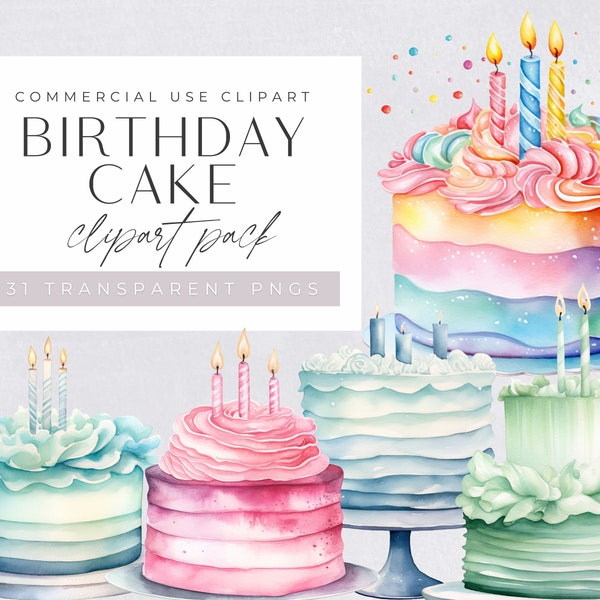 Watercolor Birthday - Etsy