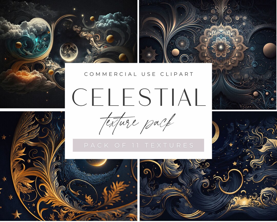 Celestrial Texture Clipart, Universe, Galaxy Backgrounds & Patterns ...