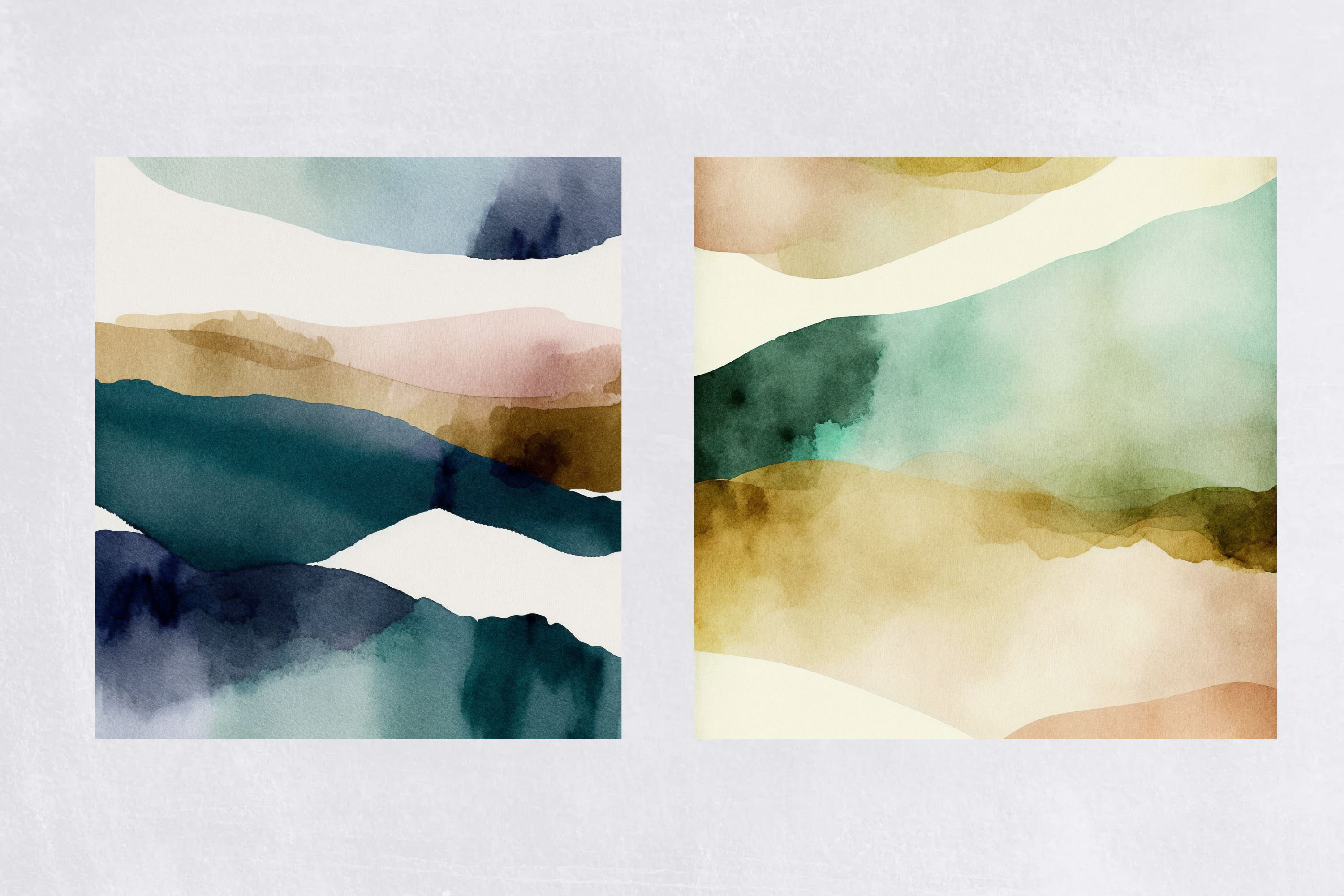 Watercolor Texture, Neutral Colors for Backgrounds, Jpeg, Commercial ...