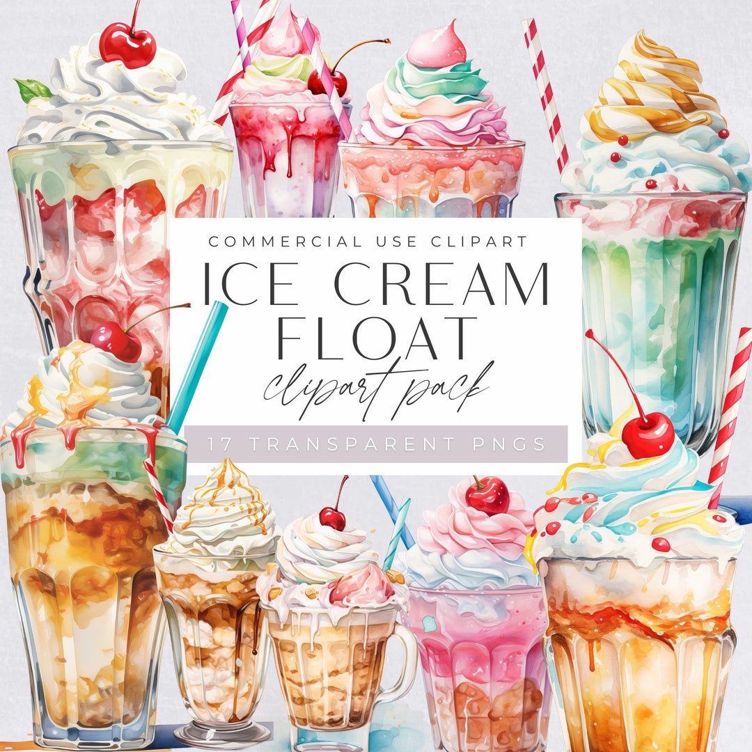 Ice Cream Sundae Clipart, Popsicle Clip Art, Cones and Sundaes Graphics ...