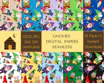 Owls Digital Paper Scrapbook Paper Seamless Instant | Etsy