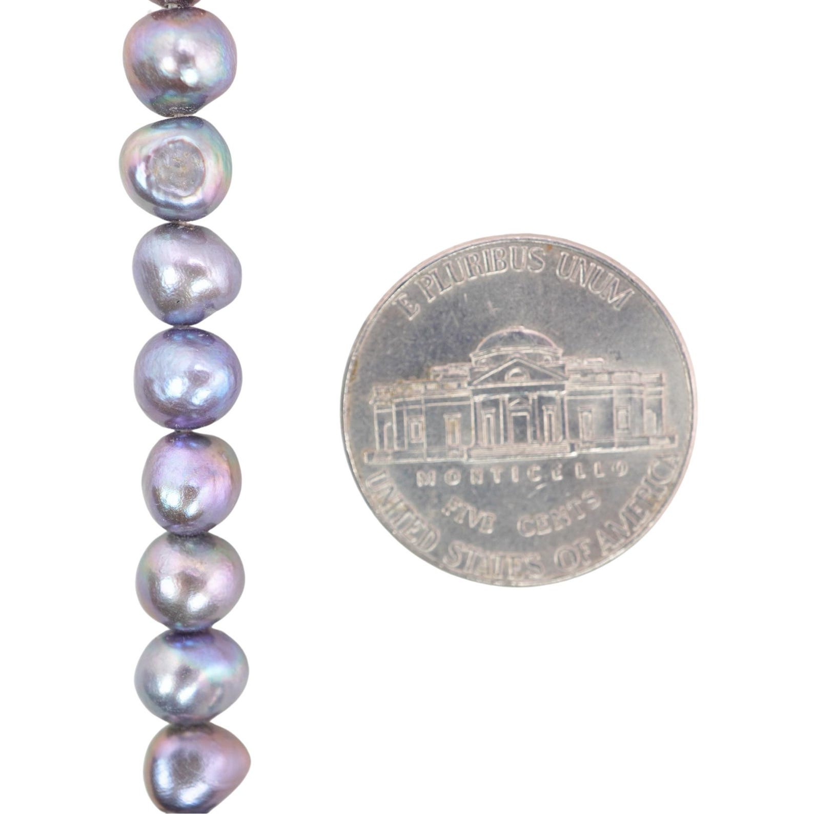 8 - 6 MM Potato Freshwater Pearls Beads Jewelry Making Supply - Etsy